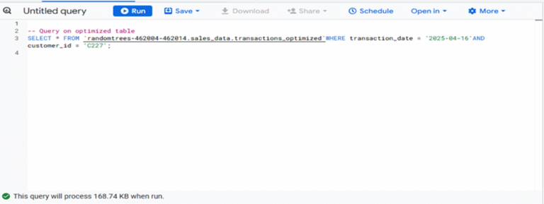 Partitioning and Clustering in BigQuery – RandomTrees – Blog