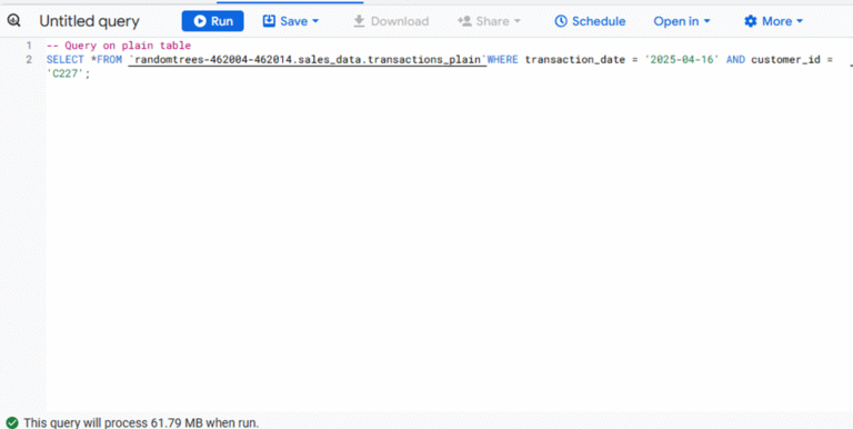 Partitioning and Clustering in BigQuery – RandomTrees – Blog