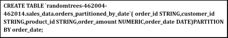 Partitioning and Clustering in BigQuery – RandomTrees – Blog