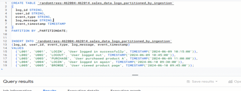 Partitioning and Clustering in BigQuery – RandomTrees – Blog
